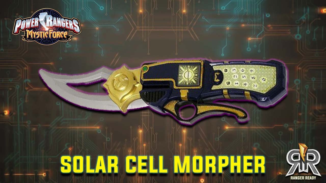 Solar cell Morpher Review | Power Rangers Mystic Force - YouTube
