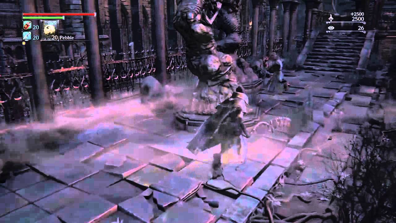 Bloodborne - Location of Upper Cathedral Key Yahar'gul Chapel - YouTube