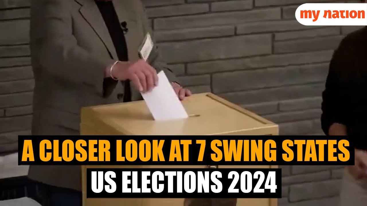 Seven Swing States in US Elections 2024 | Closer Look at Polling Trends ...
