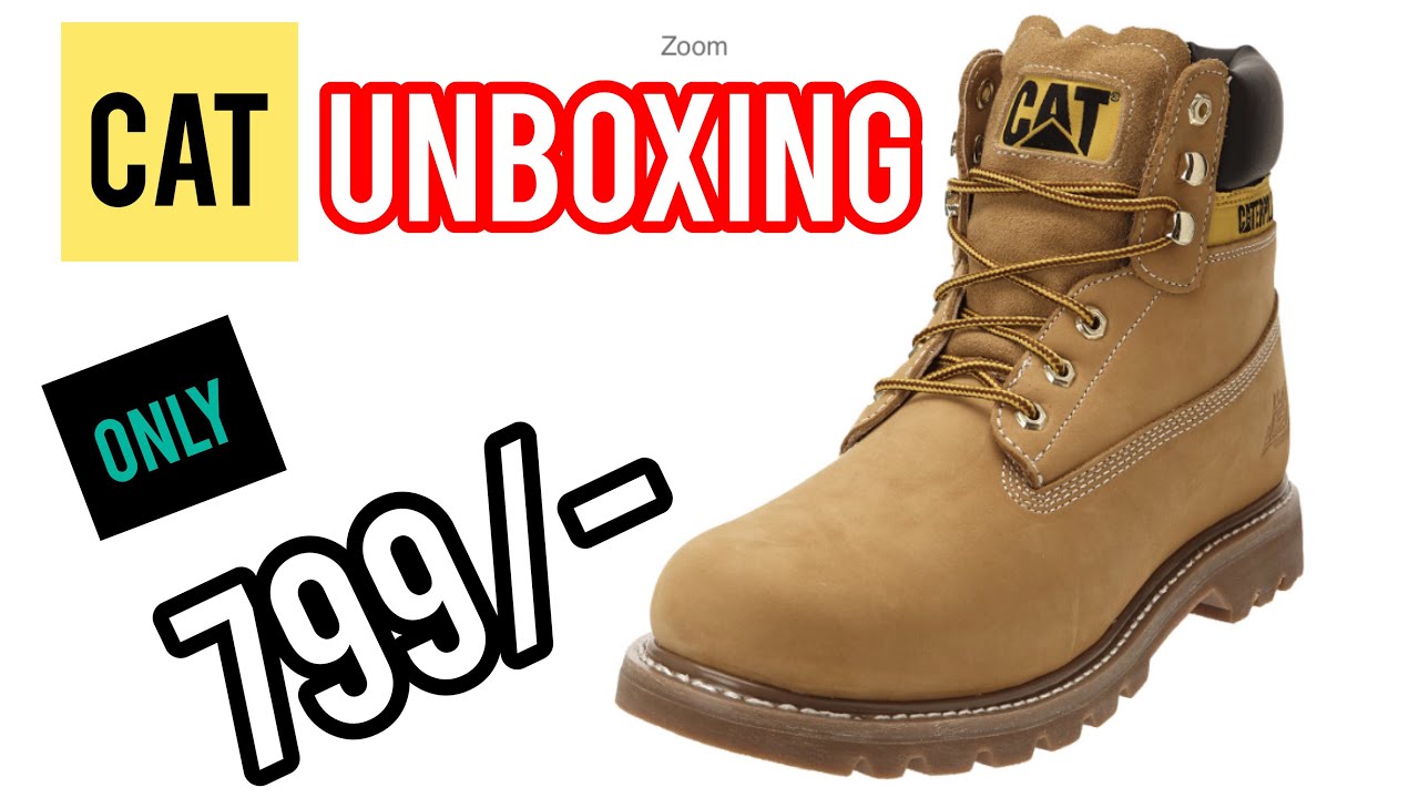 CAT shoes unboxing | kiwi_store_unboxing | CAT | kerala - YouTube