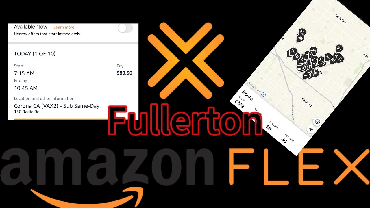 REPARTIENDO CON AMAZON FLEX EN FULLERTON - YouTube