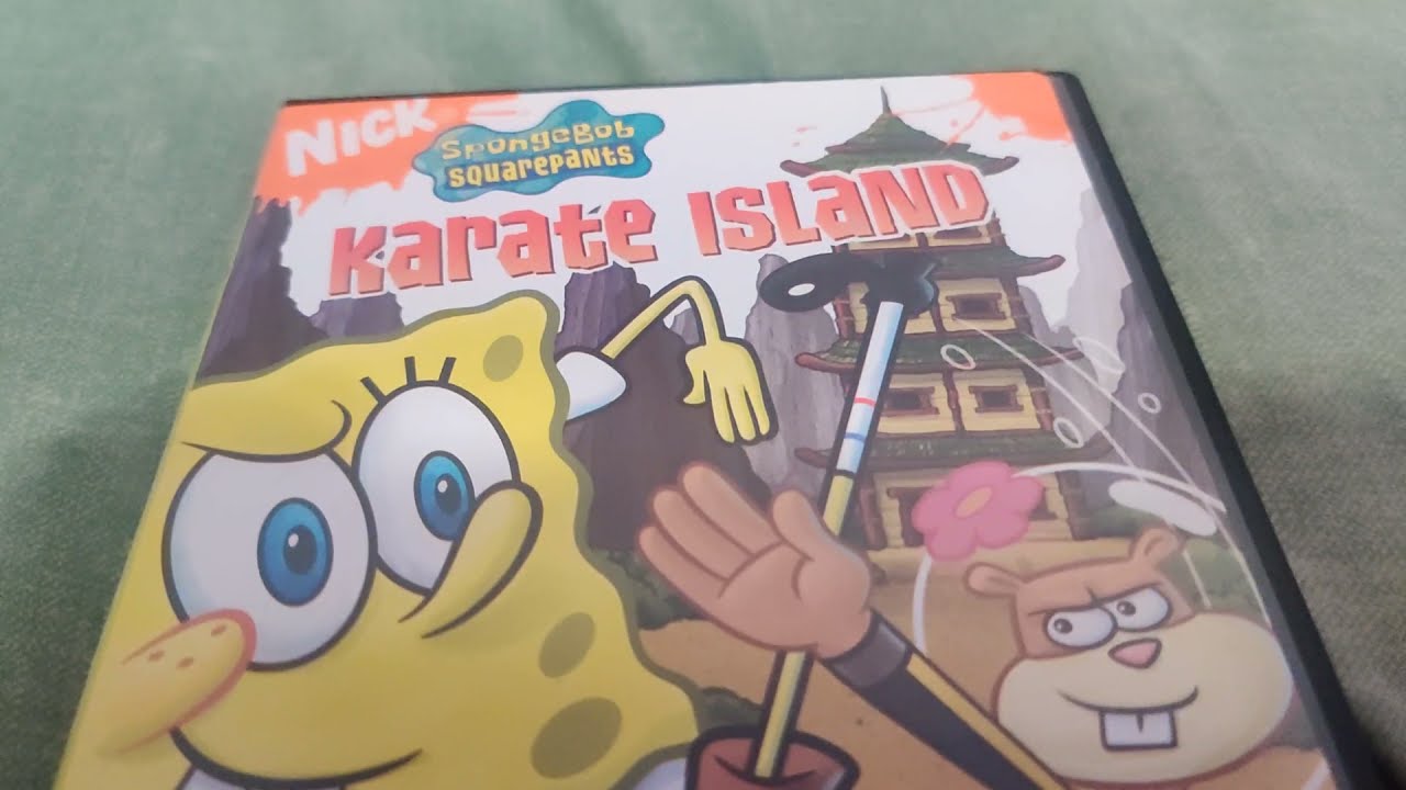 SpongeBob SquarePants - Karate Island DVD Overview! - YouTube
