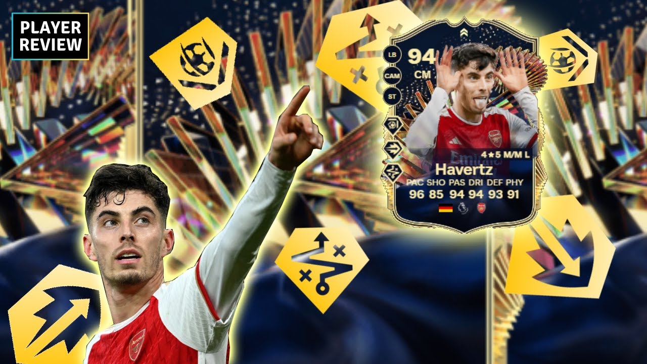 94 KAI HAVERTZ TOTS PLAYER REVIEW l EA FC 24 - YouTube
