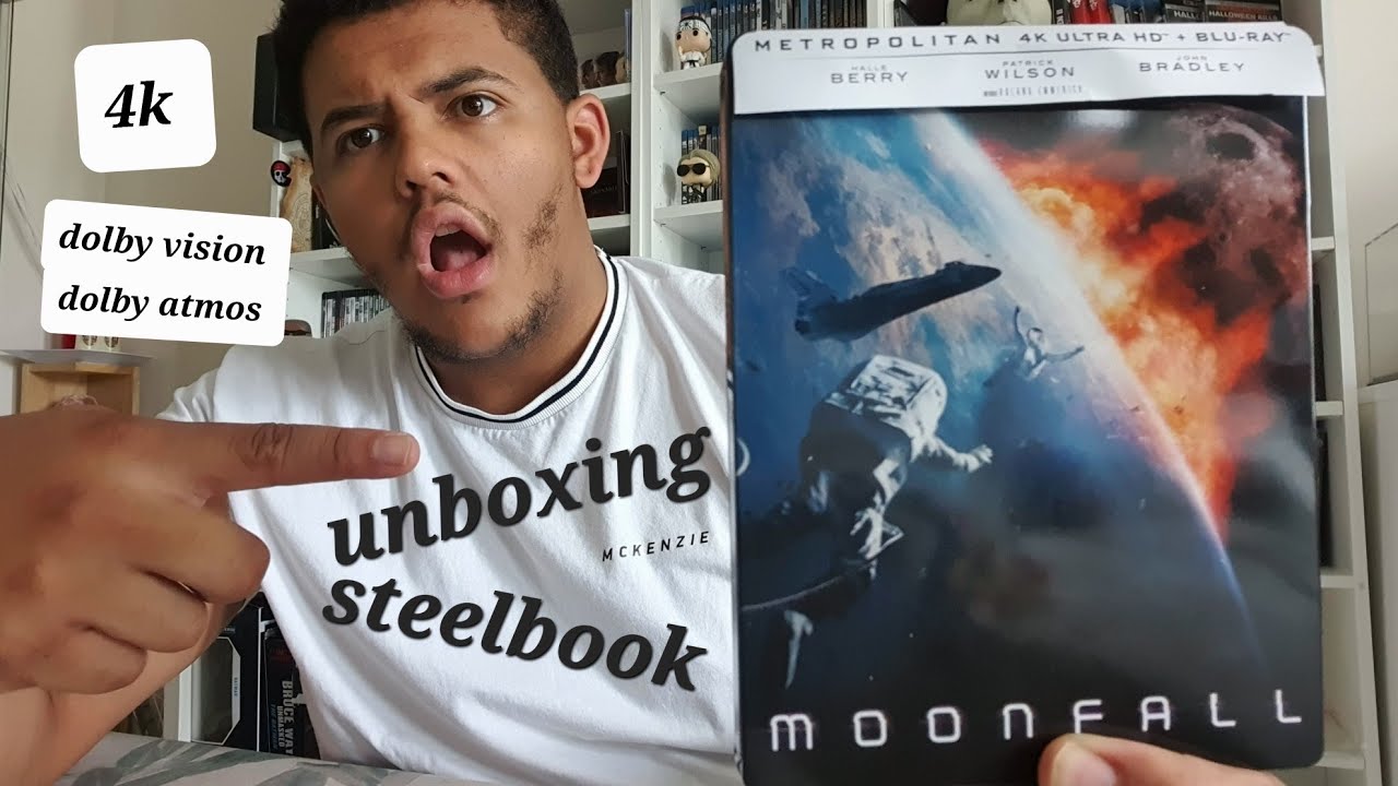 steelbook moonfall 4k ultra HD bluray - YouTube
