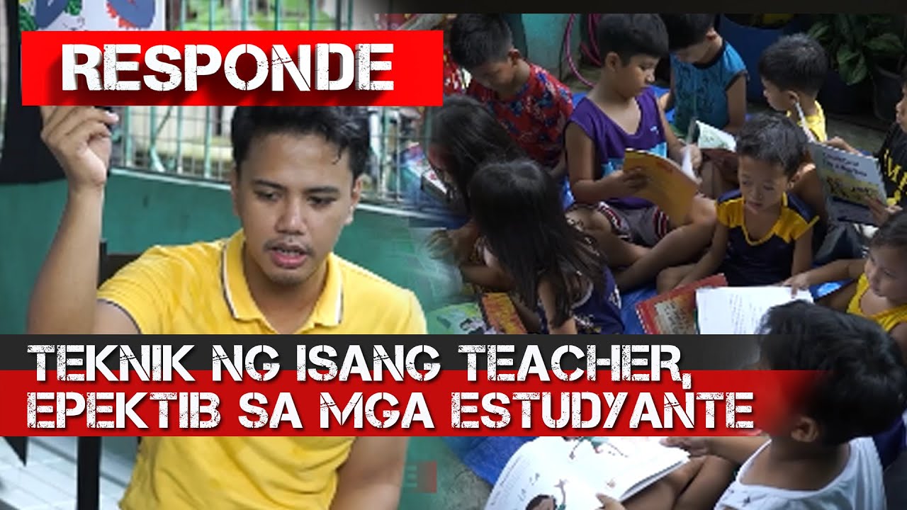 Teknik ng isang teacher, epektib sa mga estudyante | RESPONDE - YouTube