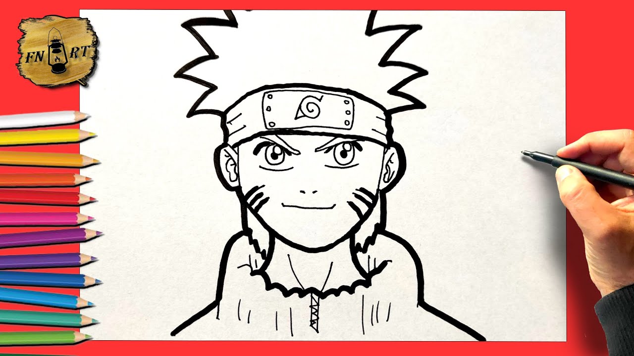 How to draw naruto shippuden characters drawing easy - YouTube