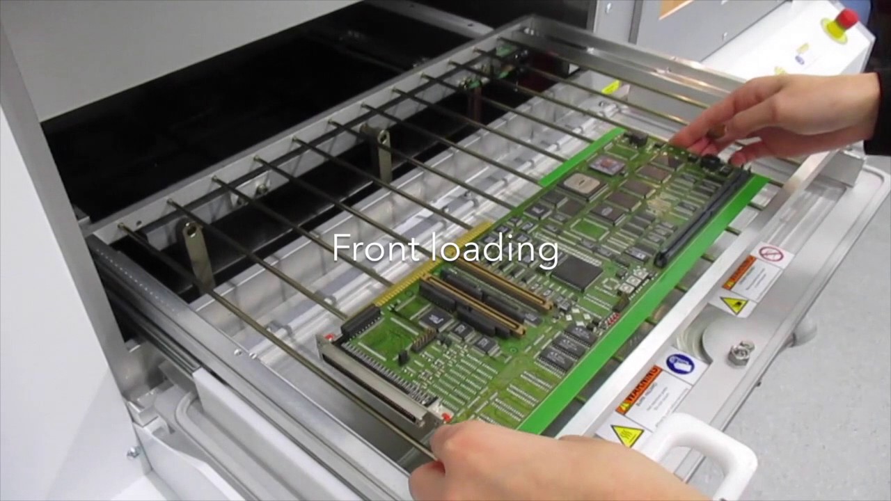 SV540 - Reflow vapor phase machine - - YouTube