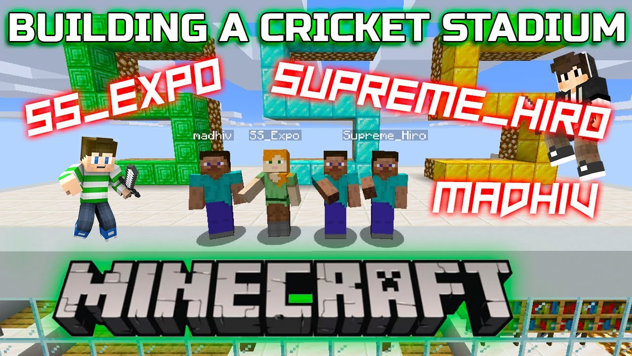Minecraft Cricket Stadium | සිංහල-LK - YouTube