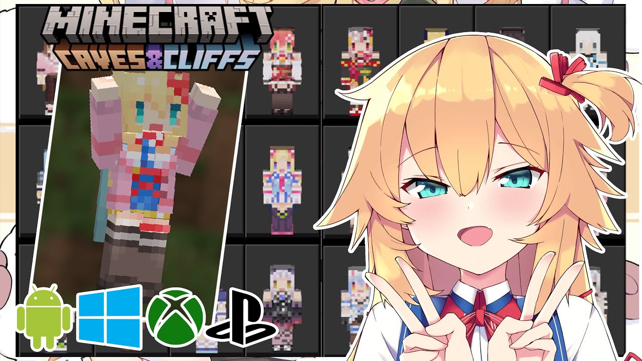 Hololive SkinPack Collection for MCPE/Windows10/Xbox/PS5 [Outdated ...