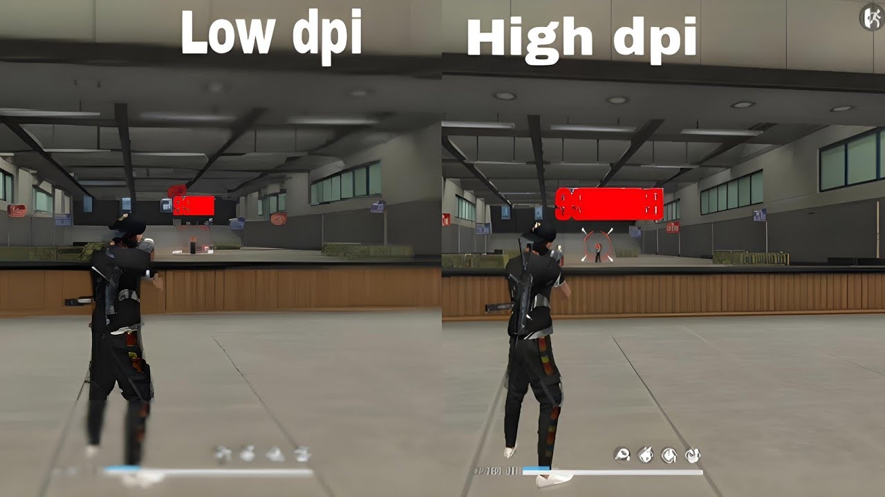 Free Fire Headshot setting 2025 ⚡I Tried low dpi vs High dpi which is ...
