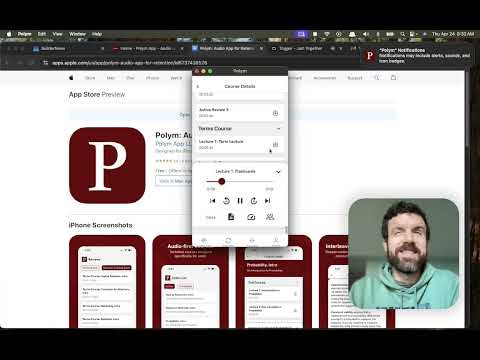 Trying Polym Audio App