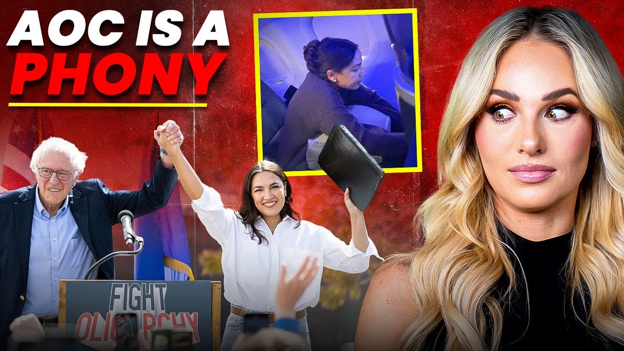 Flying First Class to Fight the Oligarchy?! AOC's Hypocrisy EXPOSED! | Tomi Lahren is Fearless ...