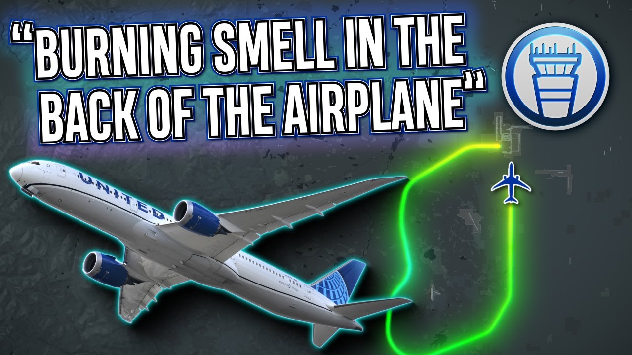 UNITED 787 Makes Emergency Landing in Denver [ATC audio] - YouTube