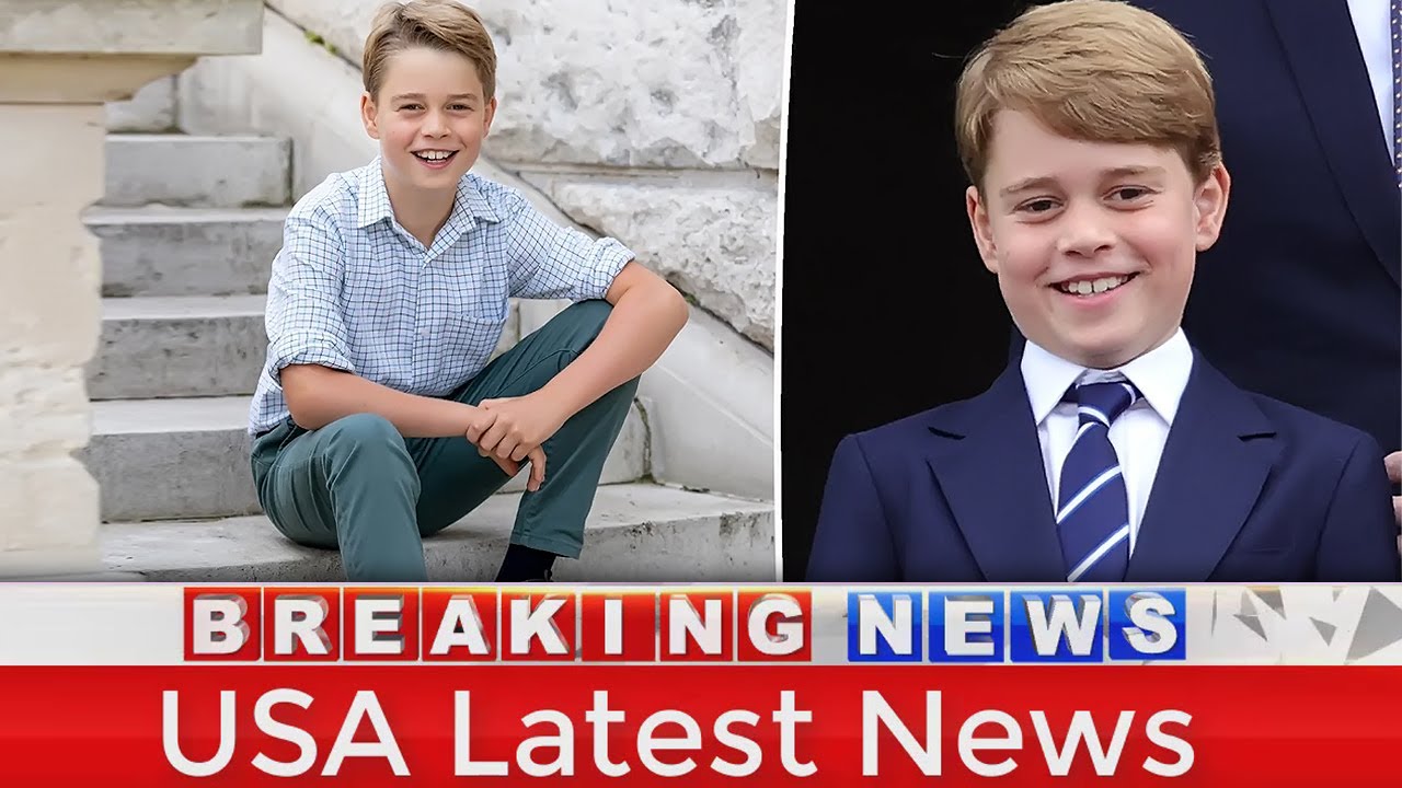 Prince George celebrates 10th birthday with new portrait - YouTube