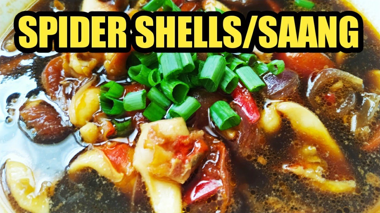 HOW TO COOK SPIDER SHELLS | ADOBONG SAANG - YouTube