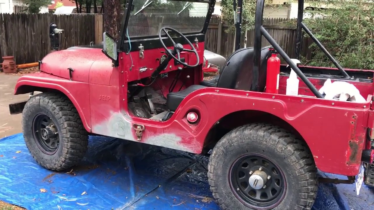1965 Jeep CJ5 Restoration Ep.4: Update and How to Start The CJ - YouTube