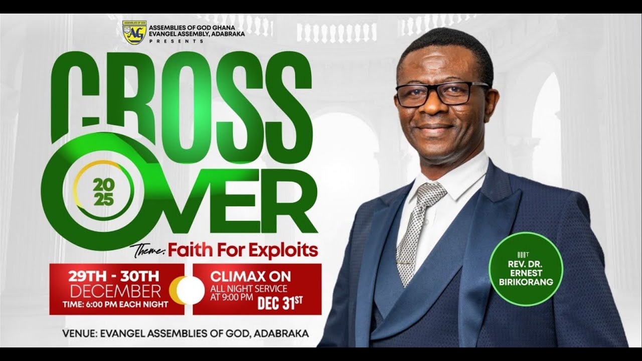 CROSSOVER SERVICE DAY 2 - 30TH DECEMBER 2025 - YouTube