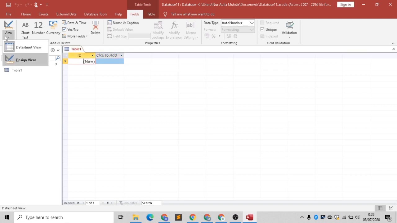 Database Edit Delphi 7 - YouTube