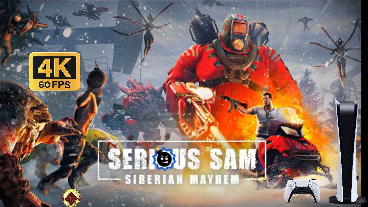 Serious Sam: Siberian Mayhem Gameplay Español PS5 4k 60 FPS Qué Juegos ...