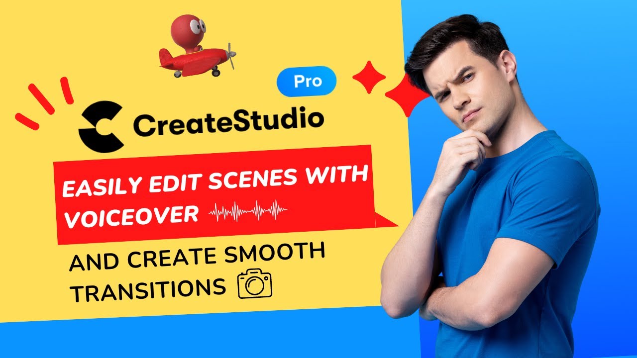 CreateStudio Pro - Easily Edit Scenes With Voiceover - YouTube