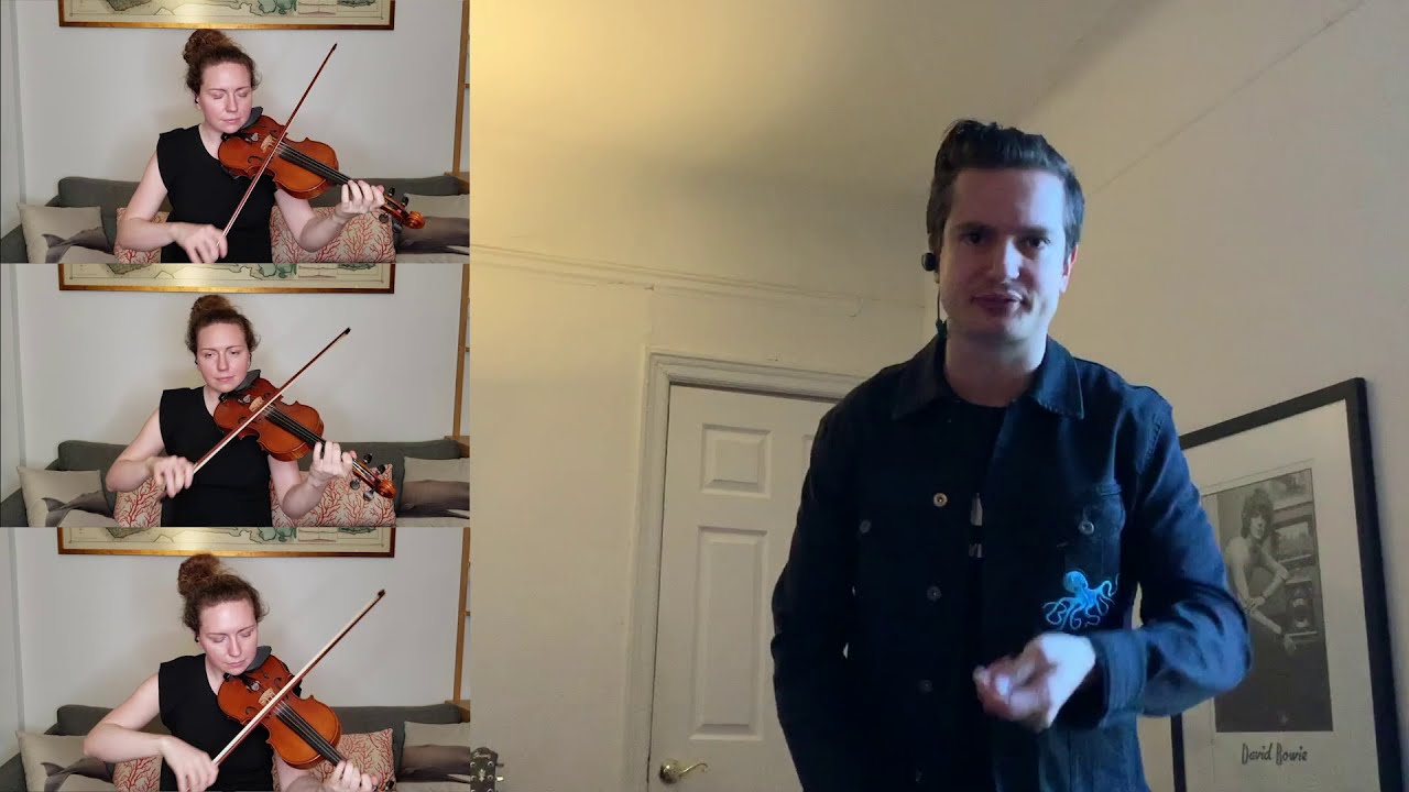 Jason Oremus and Caitlin Warbelow: Beatbox and Fiddle Duet - YouTube