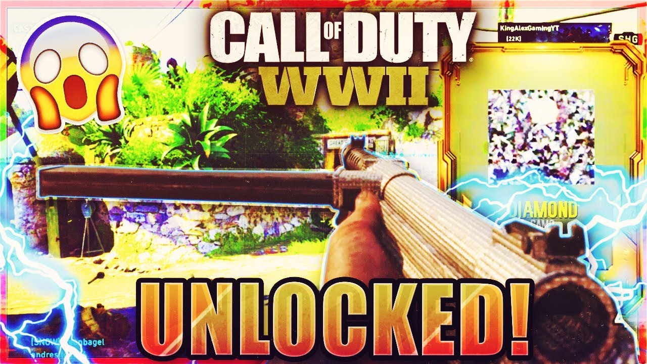 FIRST “DIAMOND CAMO” UNLOCKED IN CALL OF DUTY WWIII! COD WW2 DIAMOND ...