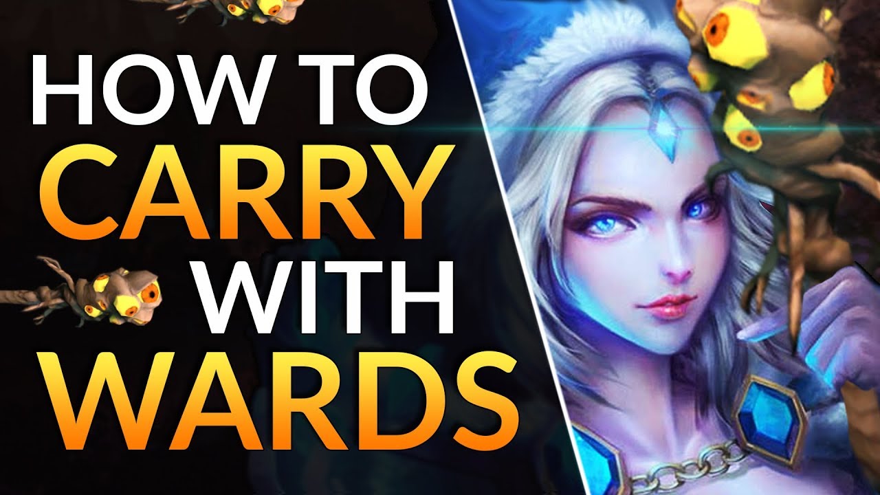 How SUPPORT PROS CARRY WITH WARDS: Warding Tips for TOTAL MAP CONTROL ...