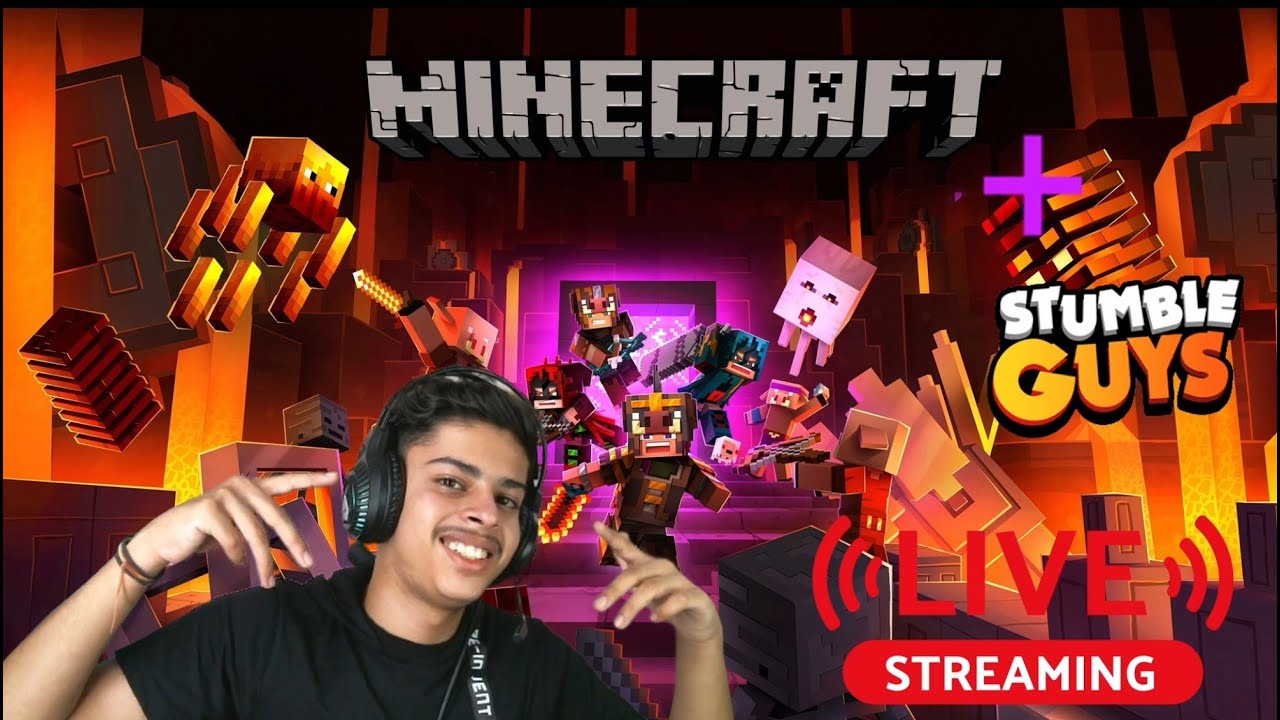 Grinding In Minecraft | Minecraft Stream | Stream #9 - YouTube