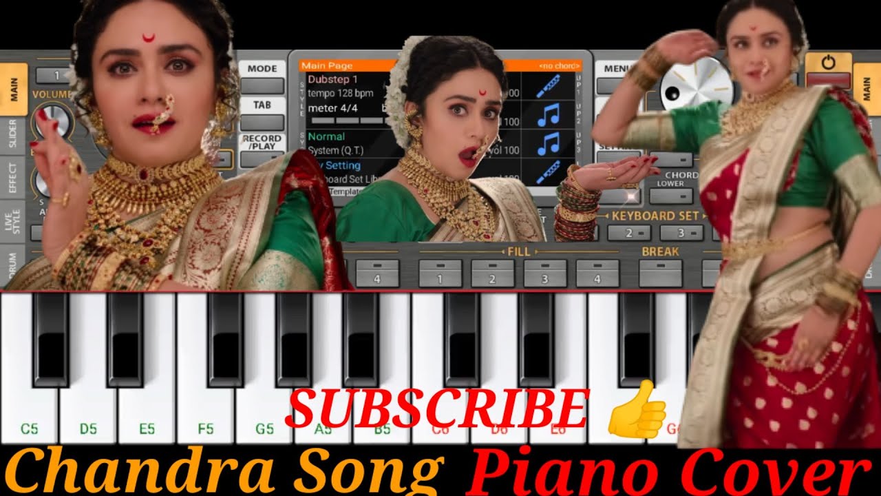 Chandra Official Song | Amruta Khanvilkar | Chandramukhi Song |#youtube ...