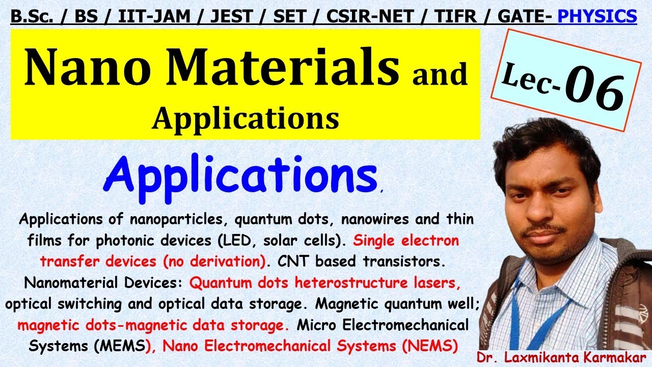L6_Nano Materials & Applications _Applications_SED_MEMS_NEMS_CNT_LED ...
