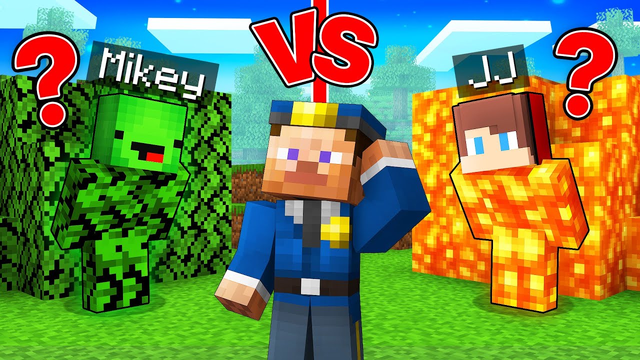 JJ and Mikey Play SECRET Hide and Seek Battle in Minecraft - Maizen ...
