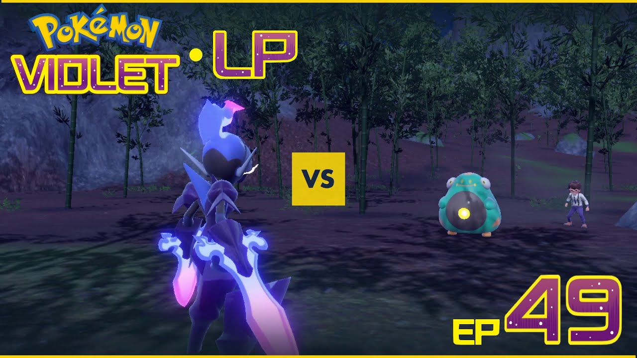 Pokemon Violet LP - Part 49 - Battling trainers and leveling up a bit ...