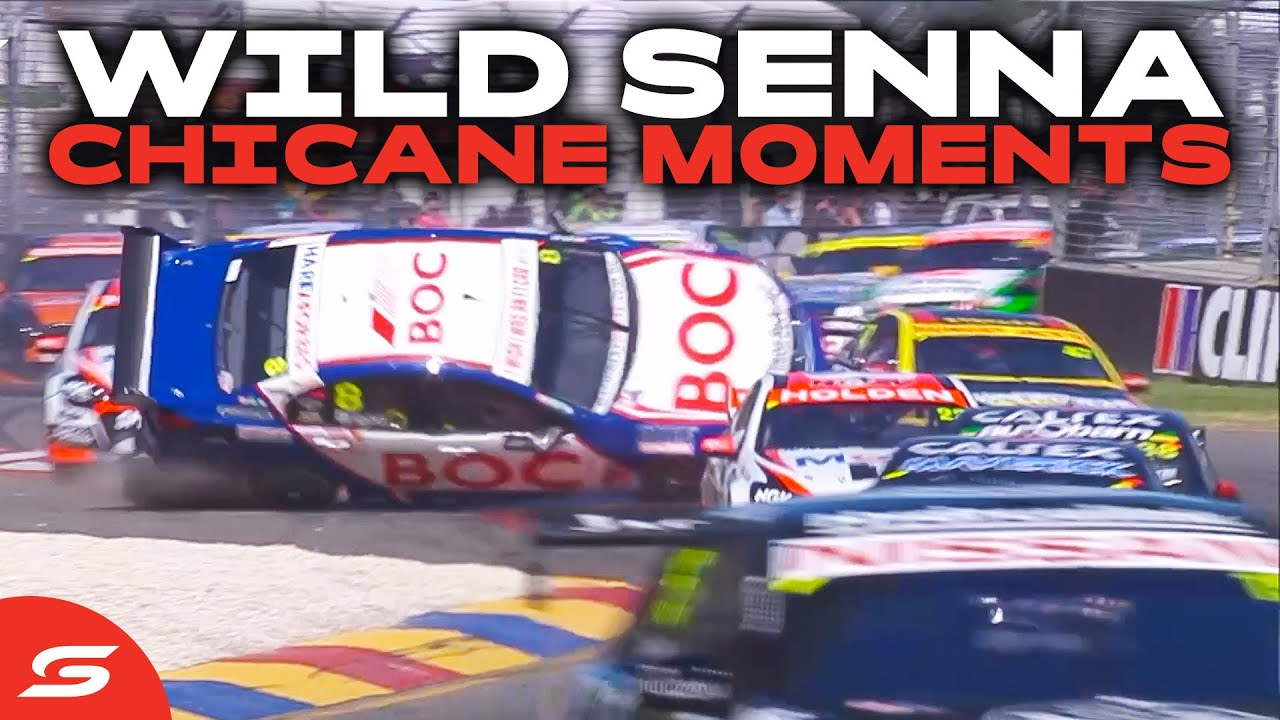 WILD Adelaide Street Circuit Senna Chicane Moments | 2025 Repco ...