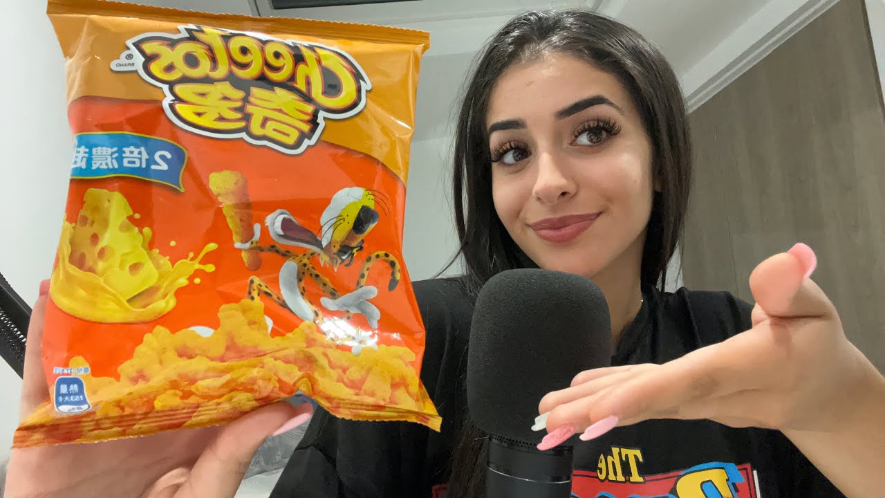ASMR, dégustation CHEETOS 🤩 - YouTube