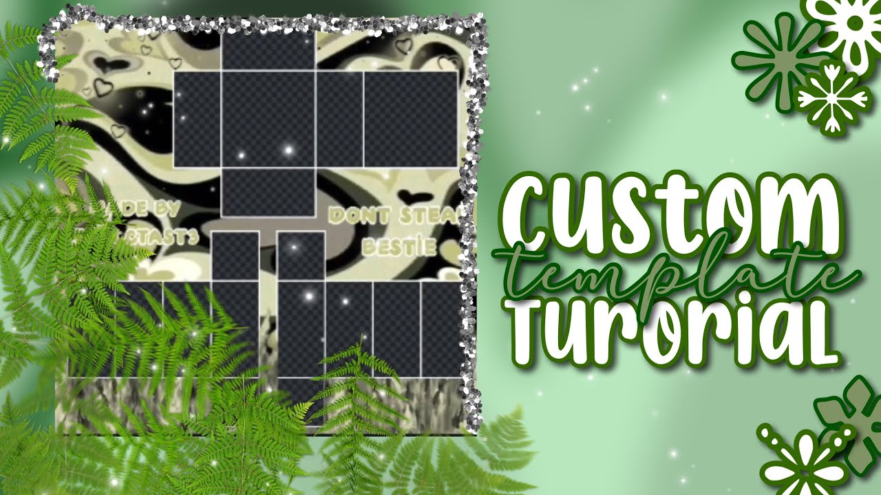 Custom Template tutorial on Pixlr E | Roblox designer guide | Toxic ...