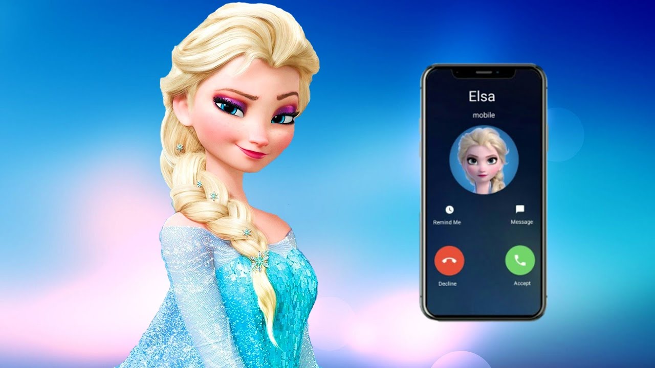 Llamada Llamadita a ELSA - Frozen - La Princesa De Hielo - Para Que Tus ...