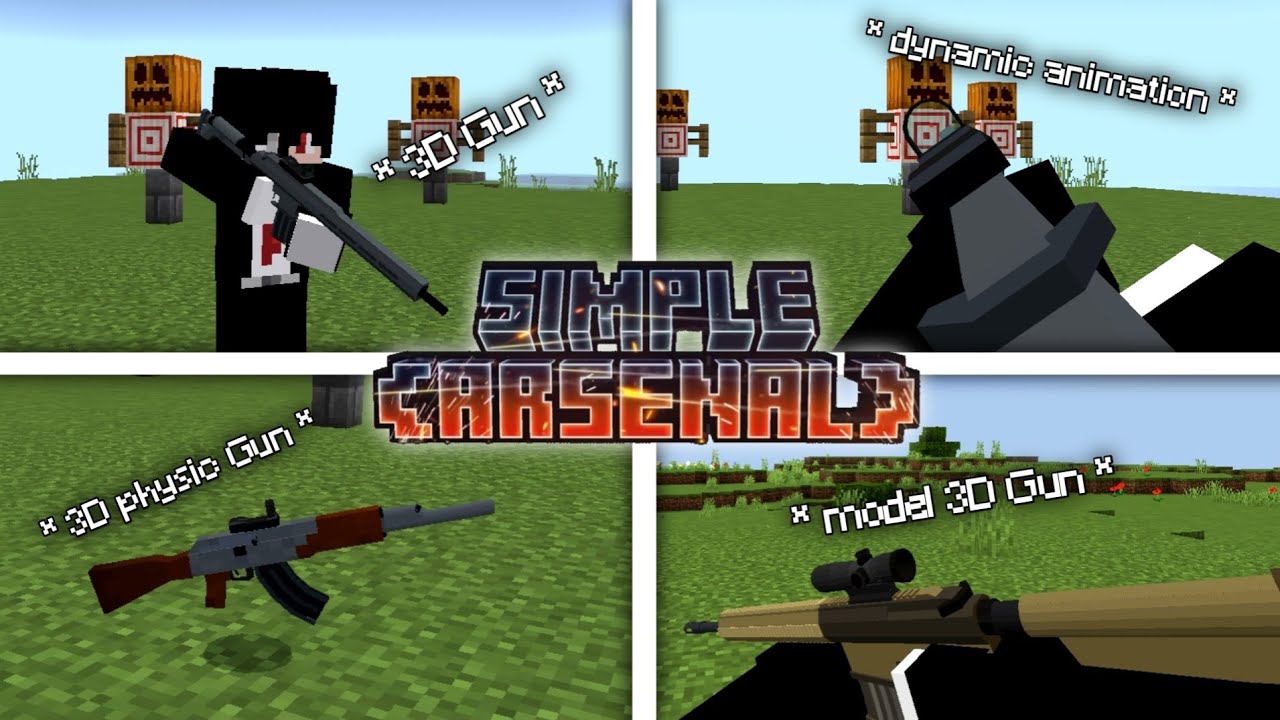Simple arsenal ( Early Access) || minecraft addon 1.21++ - YouTube