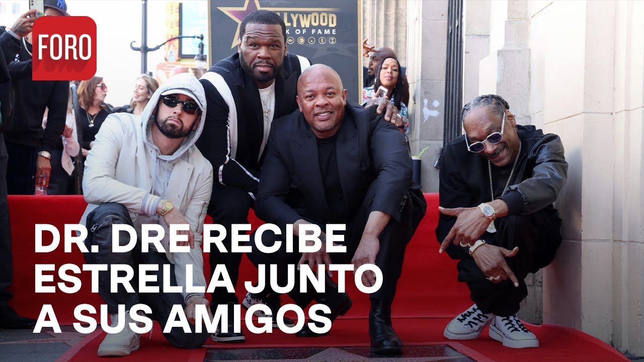 Dr. Dre recibe estrella en el paseo de la fama de Hollywood - Las ...