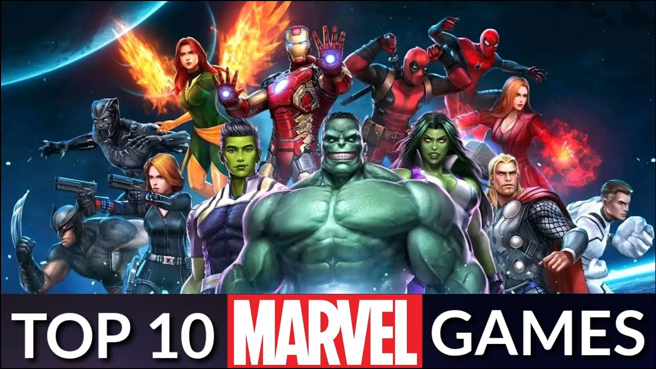 Top 10 Marvel Avengers Games Android 2020 HD - YouTube