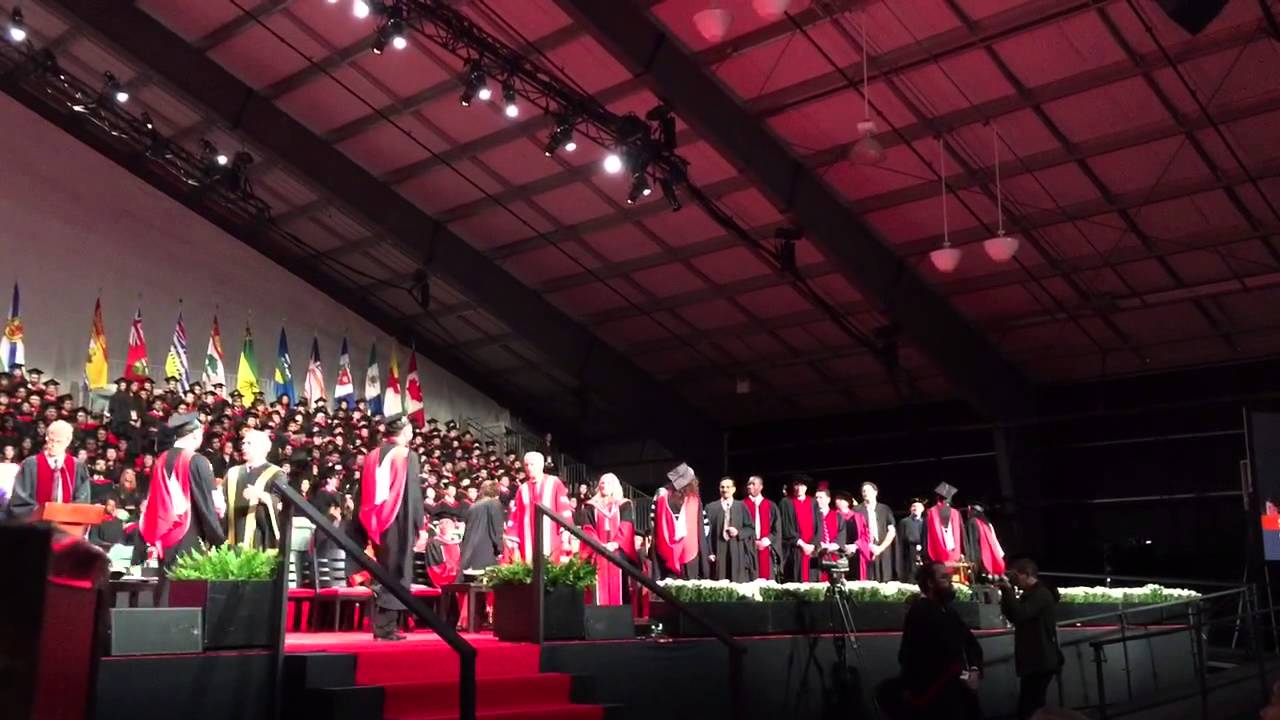 York university convocation October 2014 - YouTube