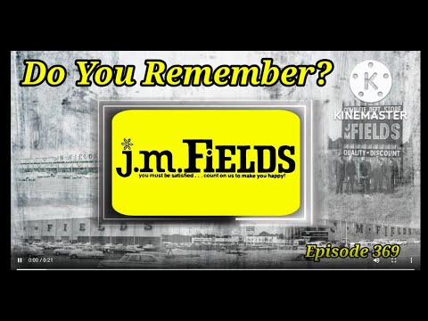 Do You Remember J.M. Fields Discount Department Stores? - YouTube