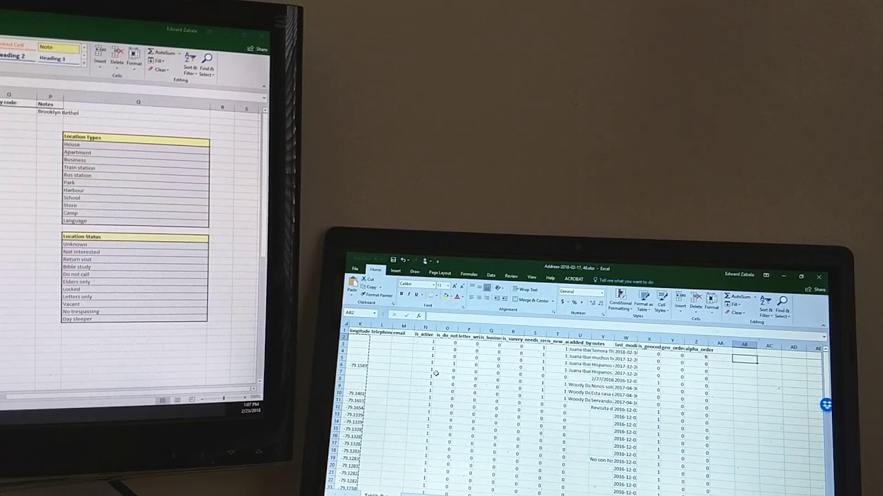 Transferring Data from Territorios to Territory Helper - YouTube