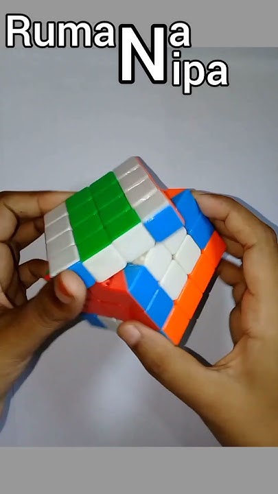 4×4 Rubik's Cube | Rumana Nipa| - YouTube