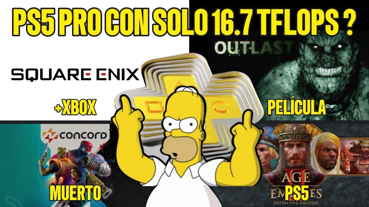 PS5 Pro 16.7 Teraflops? | SWITCH 2 | AoE 2 en PS5? | CAPCOM vende + en ...