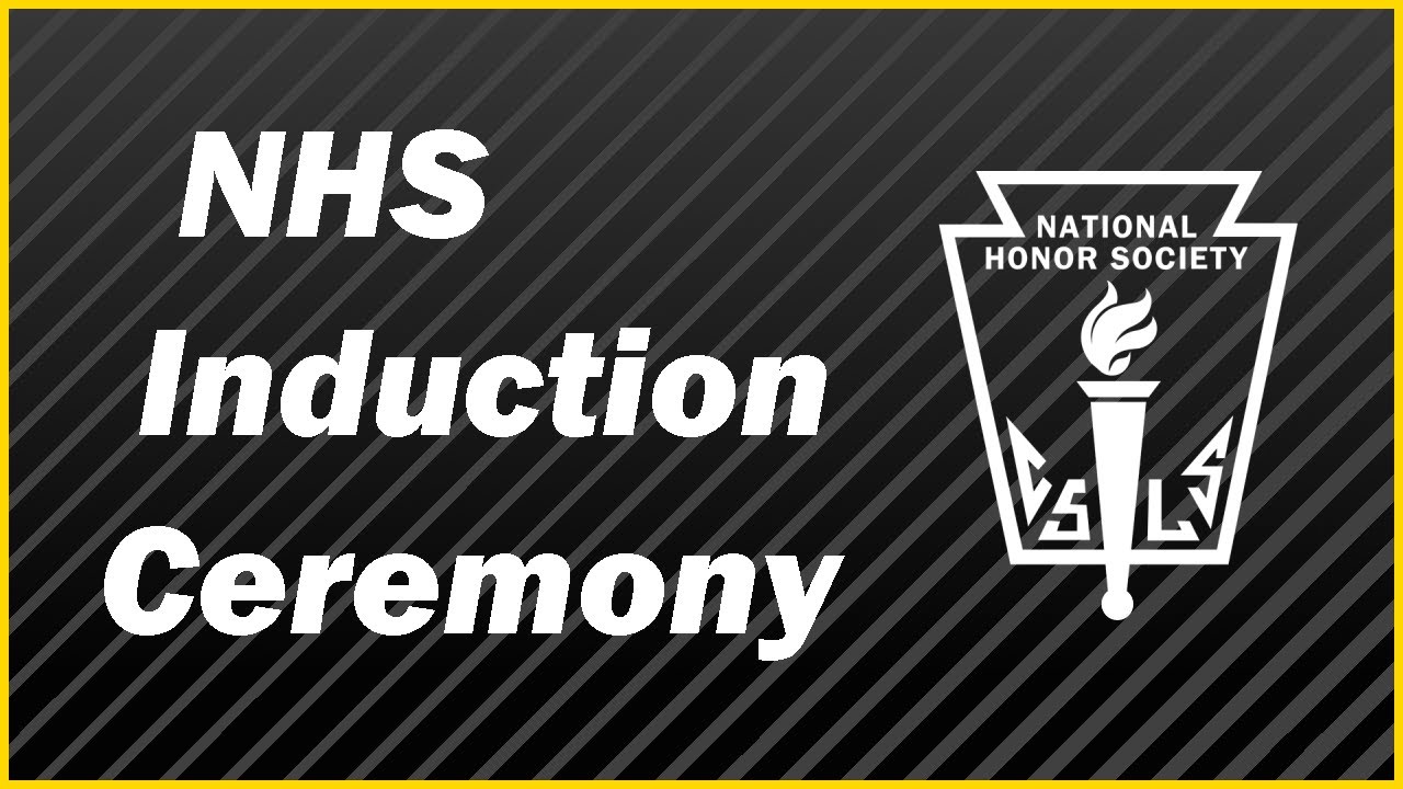 2022 NHS Induction Ceremony - YouTube