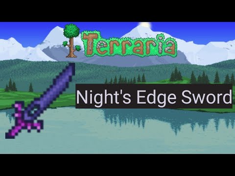 How to make Night's Edge Sword in Terraria mobile 1.14 ( Easy+Simple ...