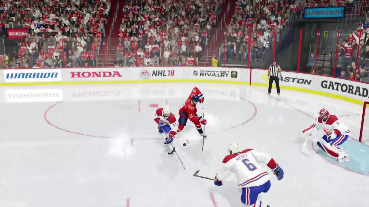 Nhl 18 20 minute period slider Set W/Commentary - YouTube