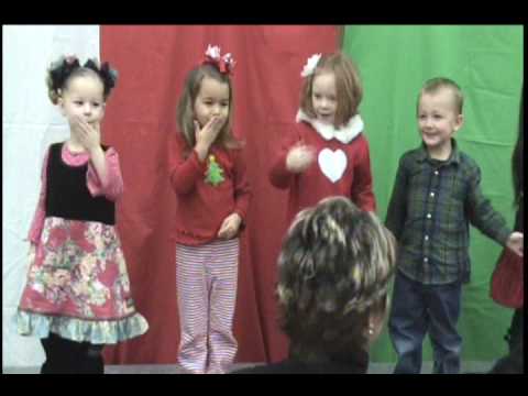 Natalie Christmas Program - Preschool 2009 - YouTube