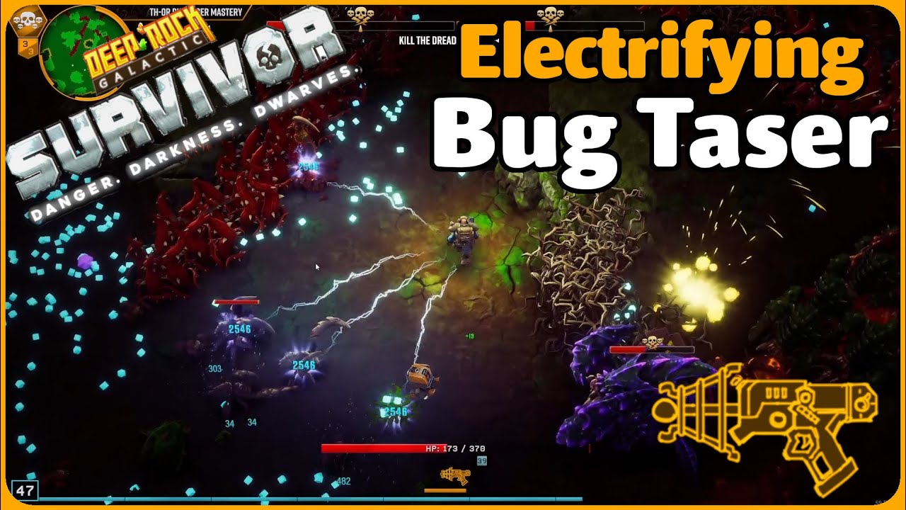 Weapon Mastery - TH-OR Bug Taser | Deep Rock Galactic: Survivor - YouTube