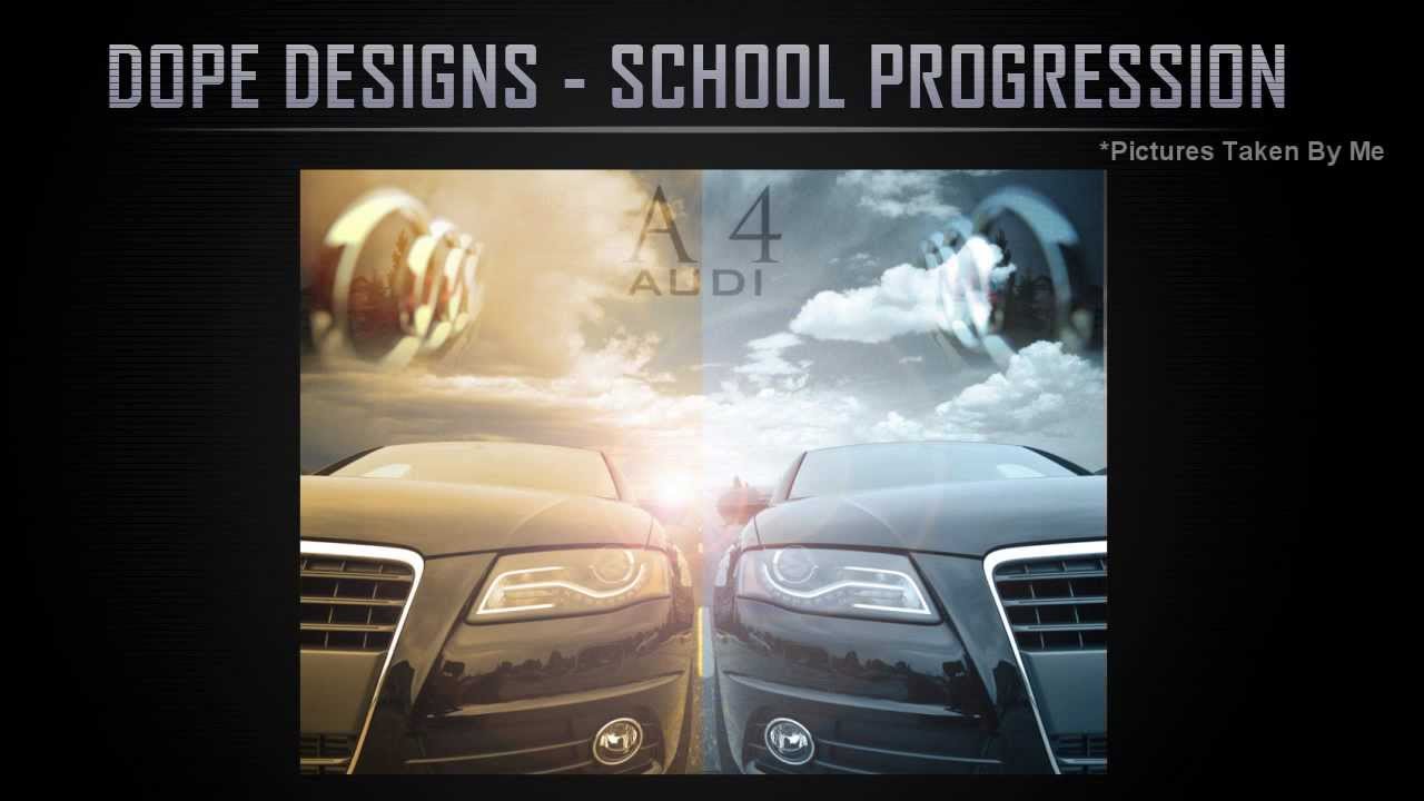 Audi A4 Wallpaper - School Progression #2 By Dope Designs - YouTube